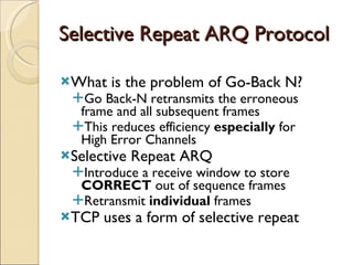 Arq protocol part 2 | PPT