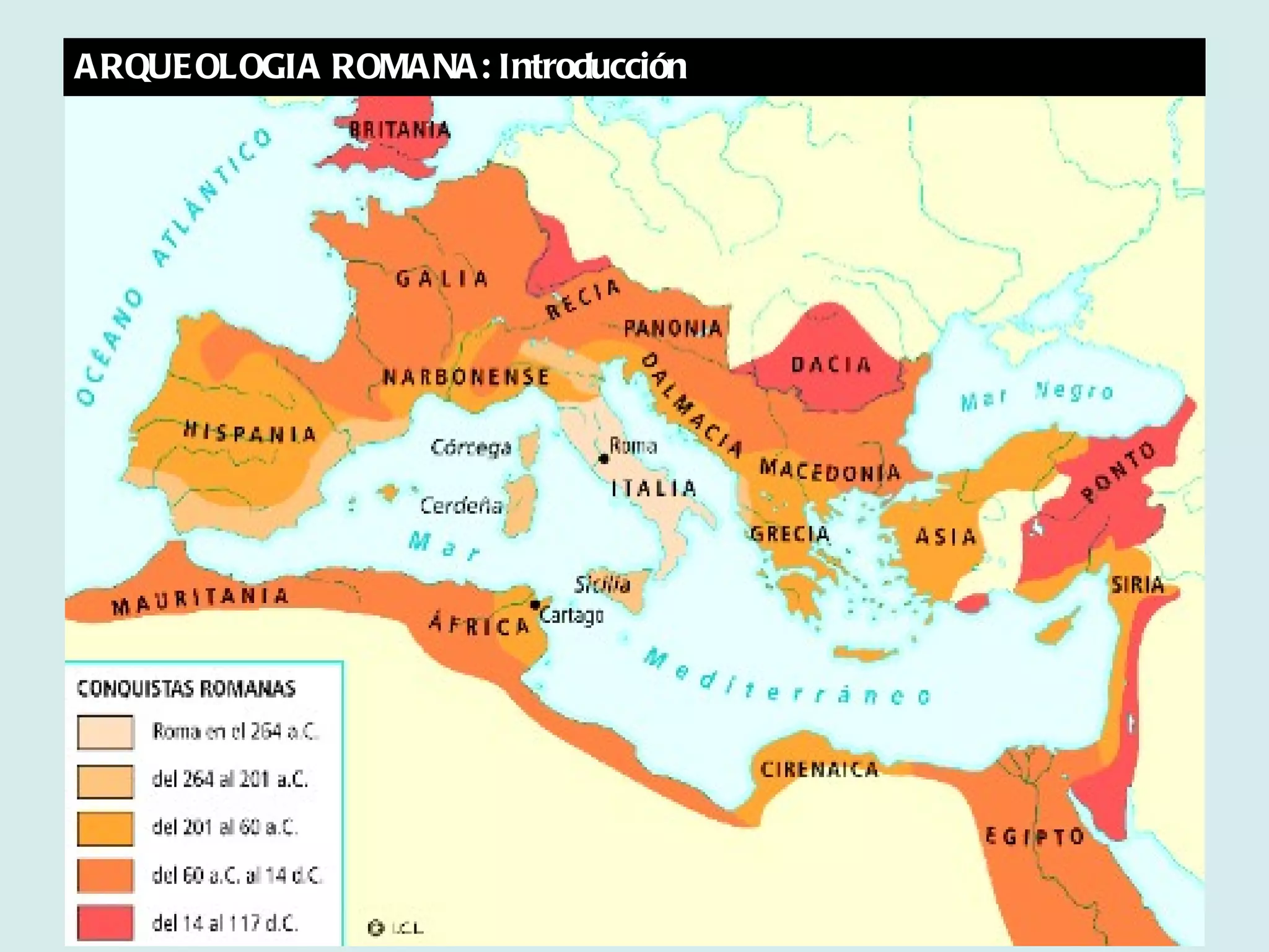 Arqueologia romana. Introduccion | PPT | Descarga Gratuita