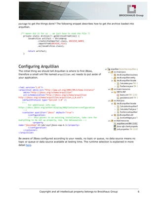 Arquillian in a nutshell | PDF | Desktop Publishing | Computer Software and Applications