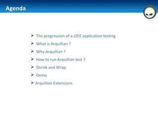 Introduction to Arquillian framework | PPT
