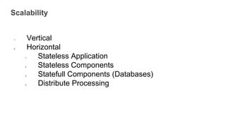 AWS Perú Meetup - Arquitecting for HA by Raul Hugo | PPTX