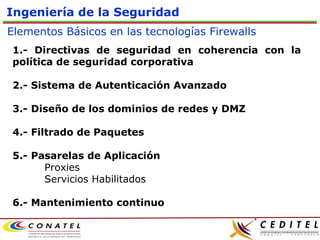 Arquitectura de firewalls | PPT