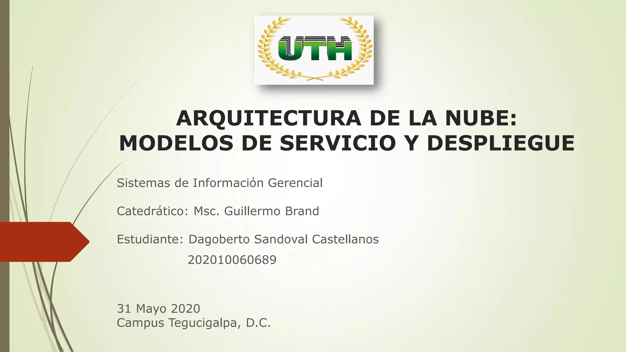 Arquitectura de la nube modelos de servicio y despliegue | PDF