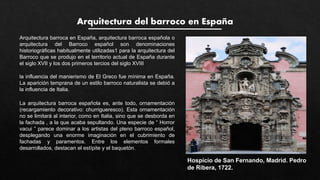 Arquitectura del barroco | PPTX