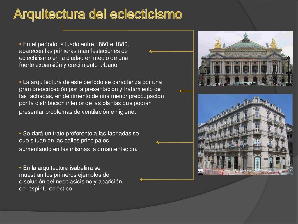Eclecticismo Arquitectura