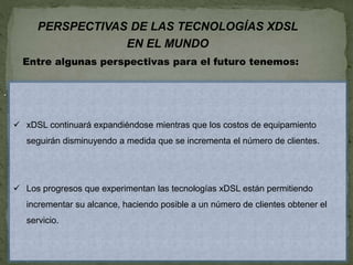 XDSL | PDF