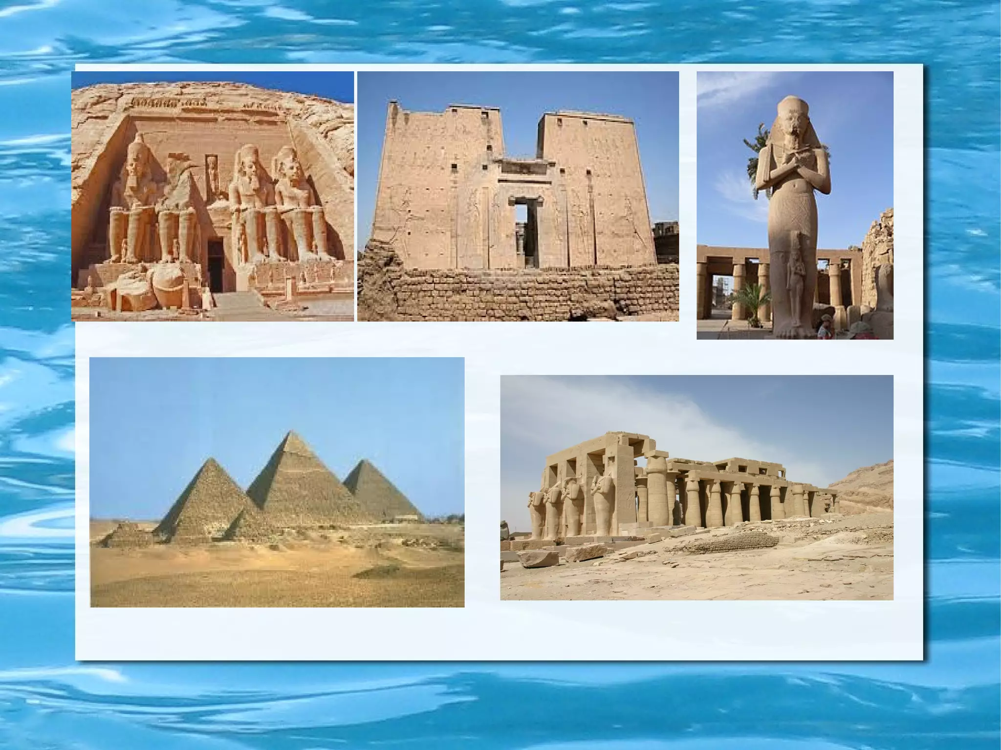 Antiga arquitectura egípcia. | PPT