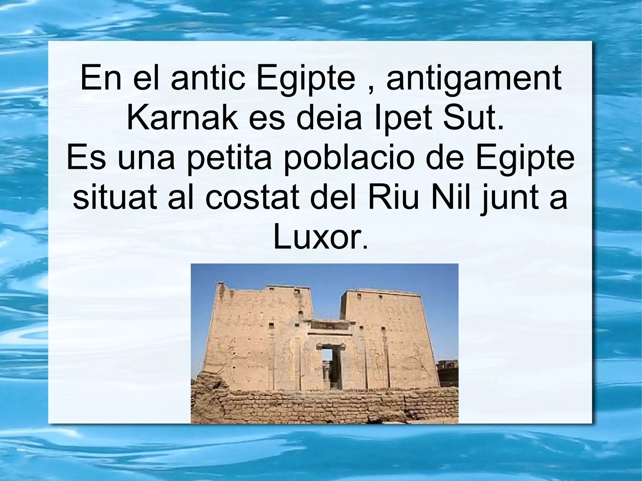 Antiga arquitectura egípcia. | PPT