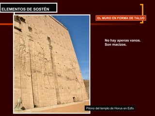 Arquitectura egipcia. Características generales | PPT