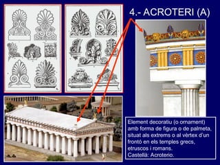 ARQUITECTURA GRIEGA.ppt donde se analizan los mejores ejemplos de la ...