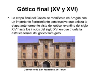 Arquitectura gótica en el reino de aragón mario y josé | PPT