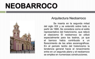 Arquitectura historicista | PPTX