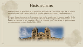 Arquitectura Historicista | PDF