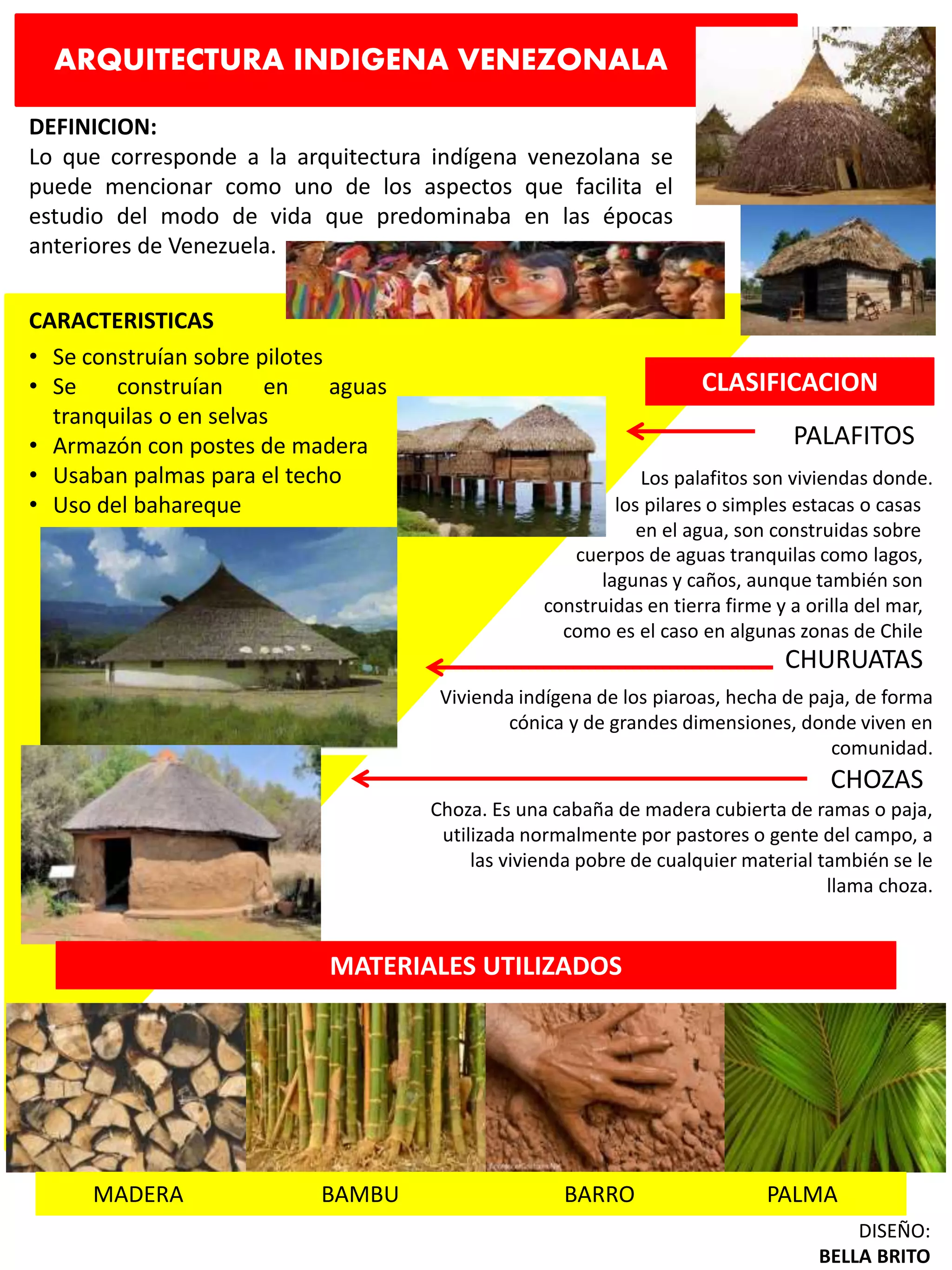 Arquitectura indigena venezolana bella brito | PPTX