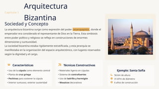 arquitectura bizantina, romántica, gótica y manierismo | PPTX