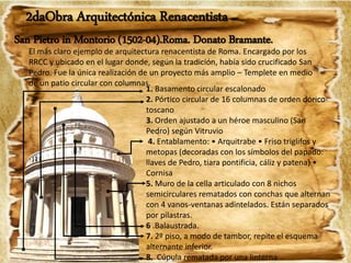 Arquitectura renacentista del siglo xv | PPTX