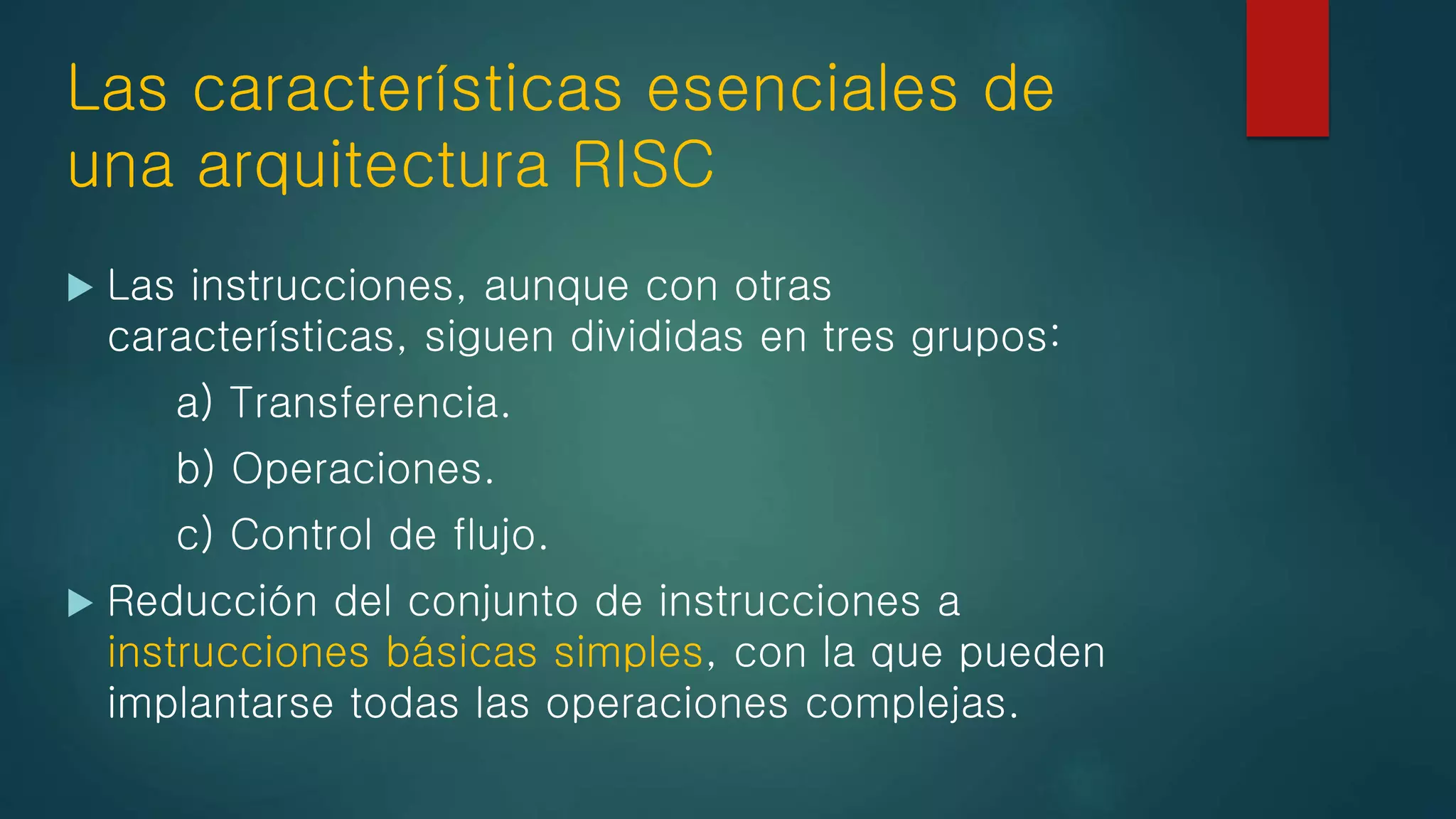 Arquitectura RISC | PPT