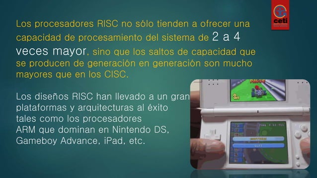 Arquitecturas risc y cisc