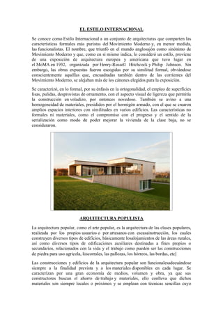 Arquitectura y urbanismo | PDF