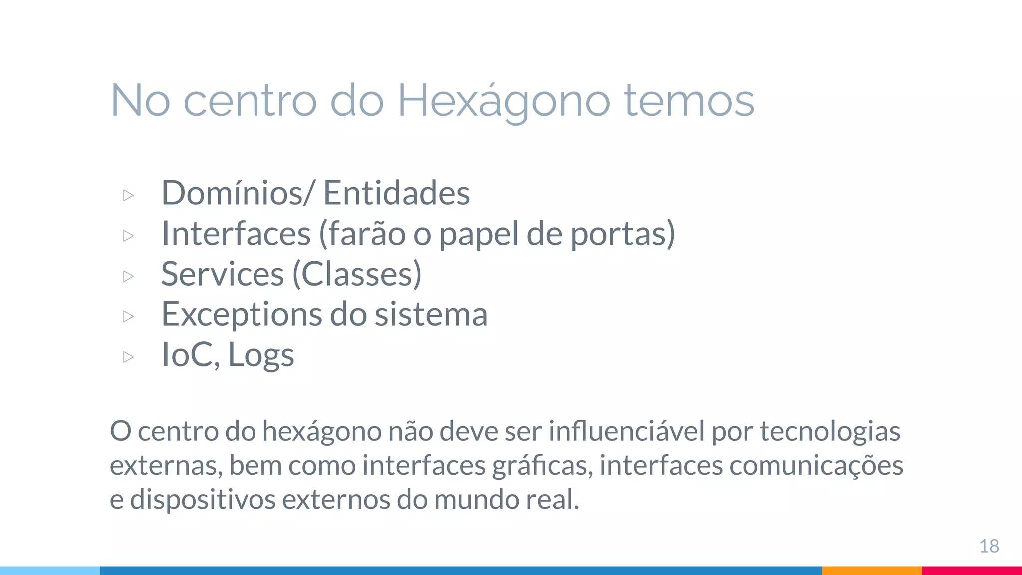Arquitetura hexagonal | PDF