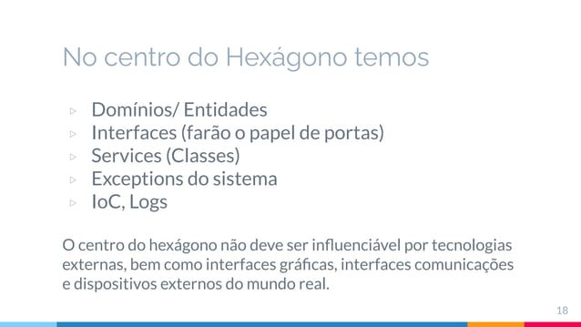 Arquitetura hexagonal | PDF
