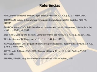 Arquiteturas_risc_e_cisc | PPT