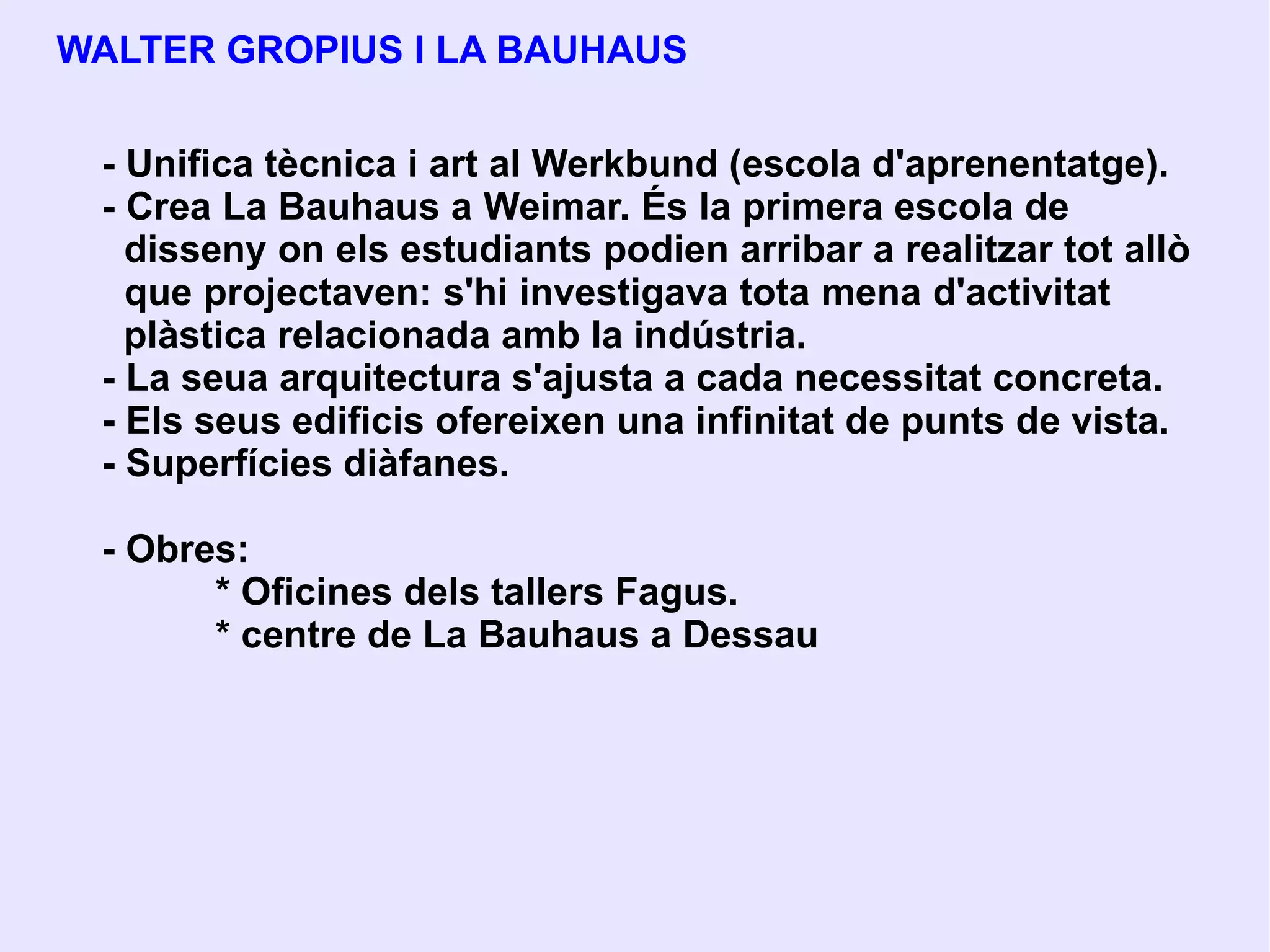 Arquitectura dels nous materials | ODP
