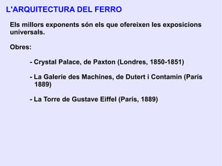 Arquitectura dels nous materials | ODP