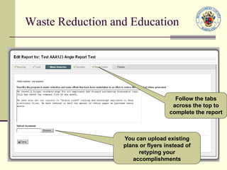 Filing your Annual Business Recycling and Waste Reduction Report On ...