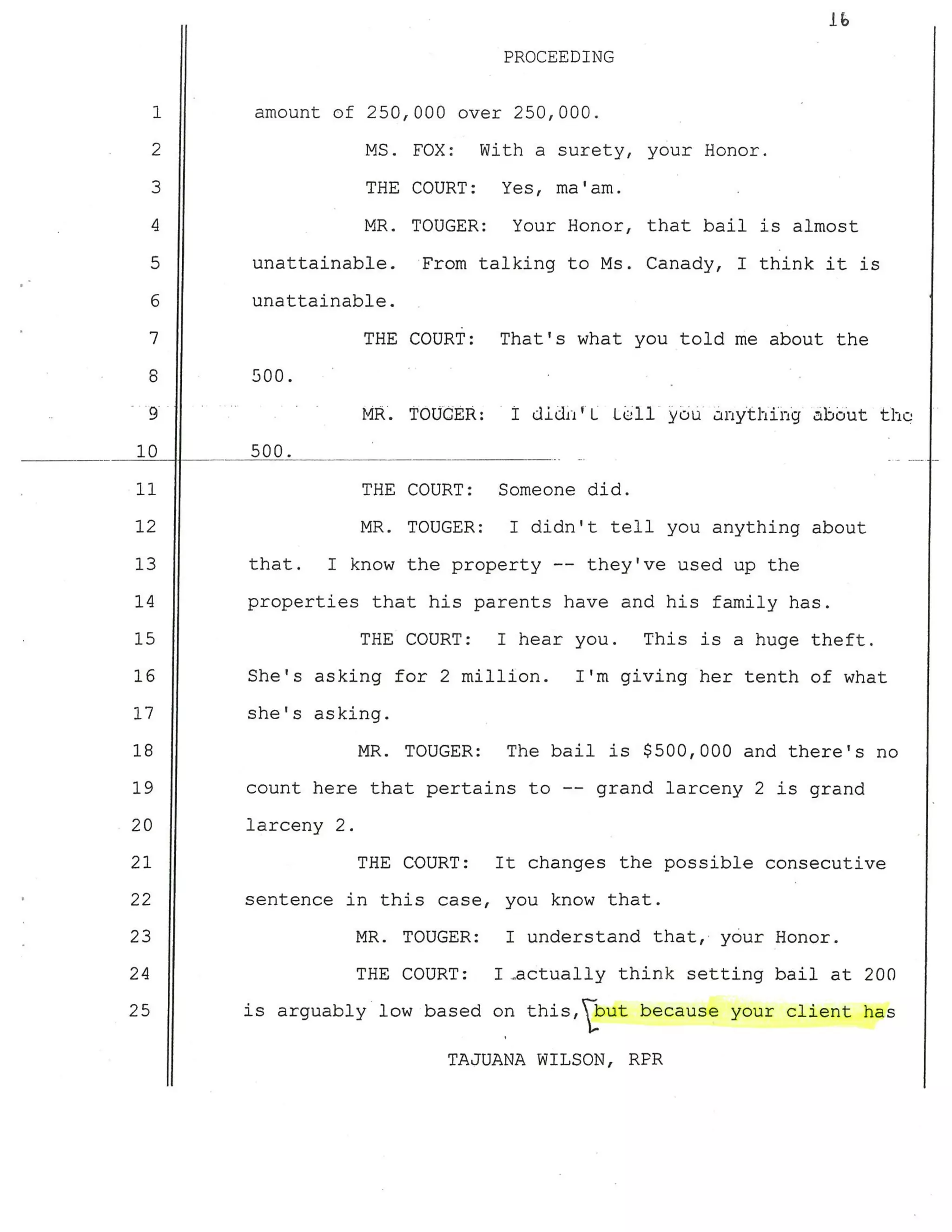 Arraignment transcript | PDF | Crime & Harmful Acts to Individuals ...