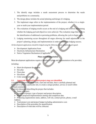 Arrange building applications and approvals.pdf