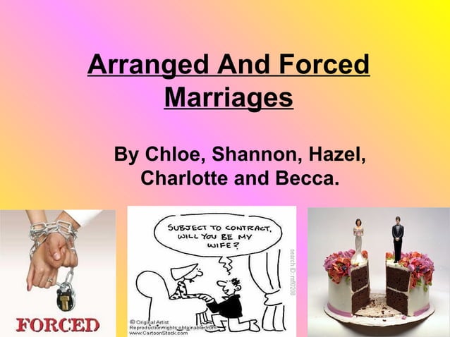 Arranged and forced marriages | PPT