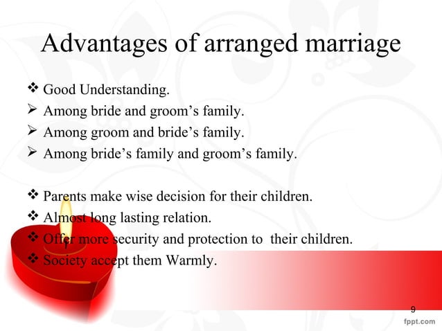 Arranged marriage vs love marriage | PPT