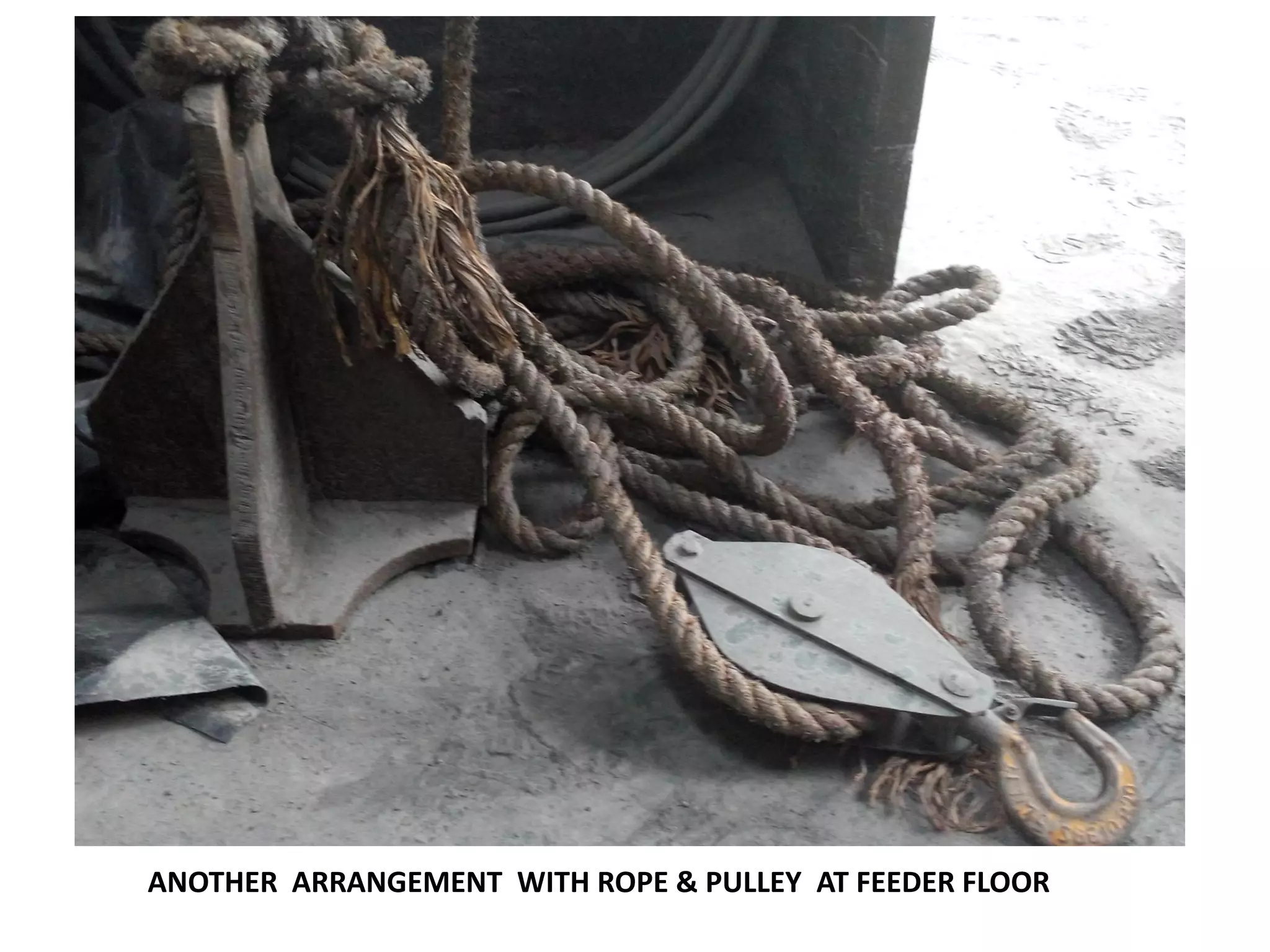 Arrangement for clearing coal pipe choking | PDF