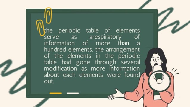 arrangement of periodic table of elements.pptx | Chemistry | Science