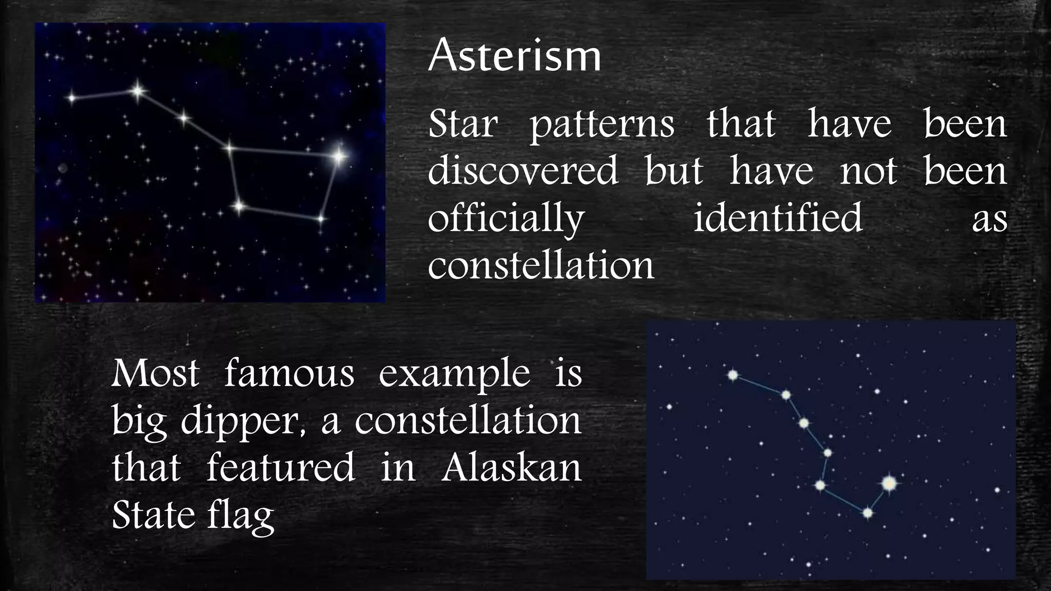 Arrangement of stars in a group | PPTX