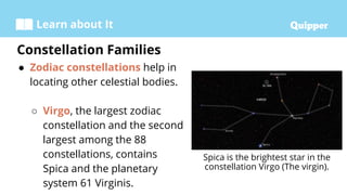 Arrangement of Stars, Position of Constellations - Week 5.pptx