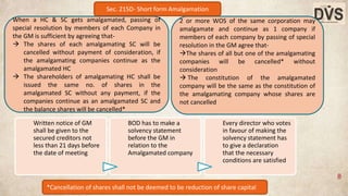 Arrangements, Reconstructions and Amalgamations under Singapore ...