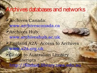 Arranging and Describing Archives | PPT