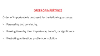 Arranging the information | PPTX