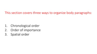 Arranging the information | PPT