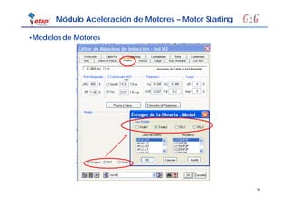 ETAP - Arranque de motores motor starting | PDF