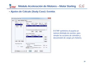 ETAP - Arranque de motores (motor starting) | PDF