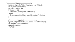 array lecture engineeringinformatin_technology.pptx | Free Download