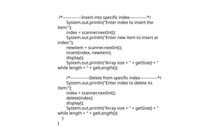 array lecture engineeringinformatin_technology.pptx | Free Download