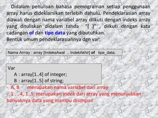 Array | PPT