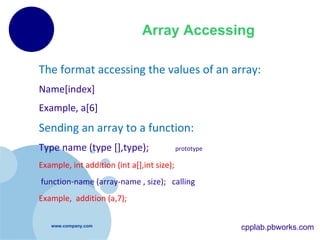 Array | PPT