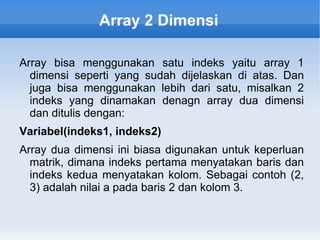 Array | PPT