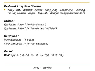 Array | PPT