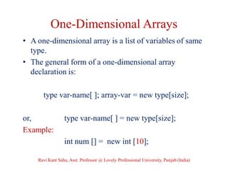 Array | PDF